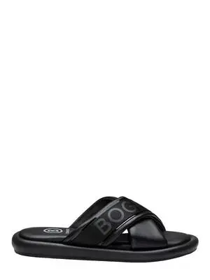 Bogner Criss-cross Sandals - Black