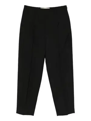 Marni Pressed-crease Trousers - Black