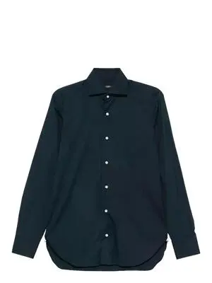 BARBA NAPOLI Long-sleeve Shirt - Blue