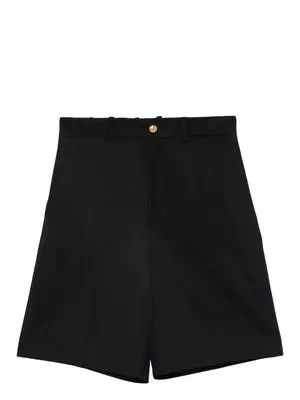P.a.r.o.s.h Belt-loops Shorts - Black
