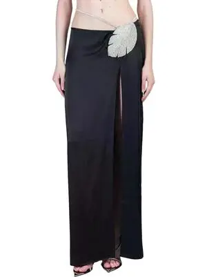 NUE Yasmin Maxi Skirt - Black