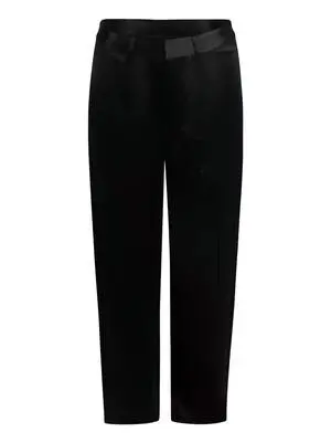 Yuzefi Hedra Concealed-zip Trousers - Black