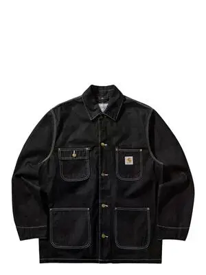 Carhartt Work In Progress Og Chore Denim Jacket - Black