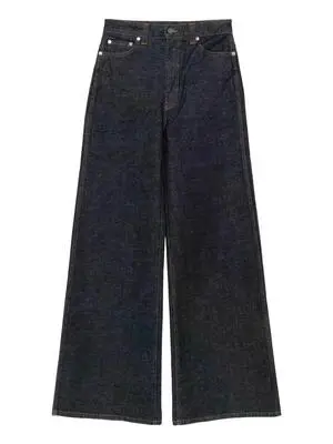 Khaite Dane Wide-leg Jeans - Blue