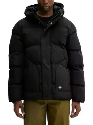 Dickies Padded Hooded Jacket - Black