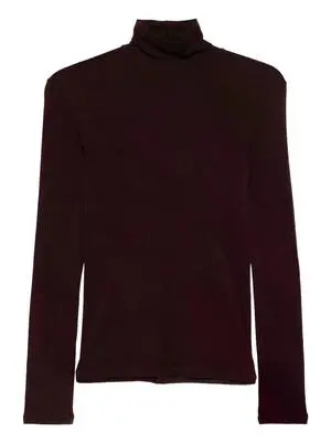 FORTE_FORTE Turtleneck Sweater - Red