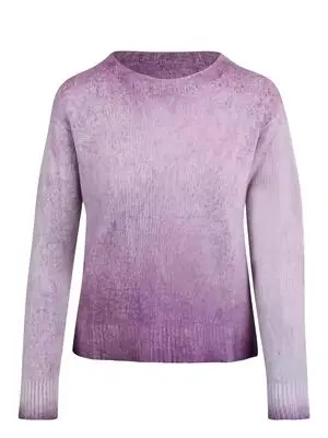 PLOUMANACH Ombre-effect Crew-neck Sweater - Purple
