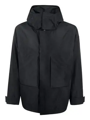 Herno Hooded Parka Coat - Black
