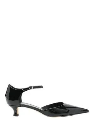 AeydĒ 35mm Tillie Leather Pumps Black