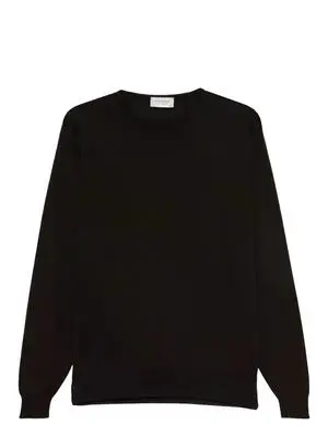 John Smedley Lundy Crew-neck Sweater - Brown