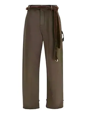 DARKPARK Lisa Belt-loops Trousers - Brown