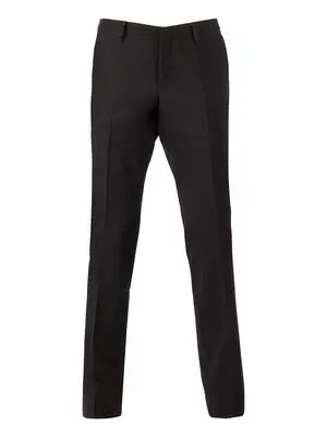 LECLAIREUR Slim Fit Trousers - Black