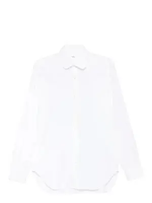 BARBA NAPOLI Peter Pan Collar Shirt - White