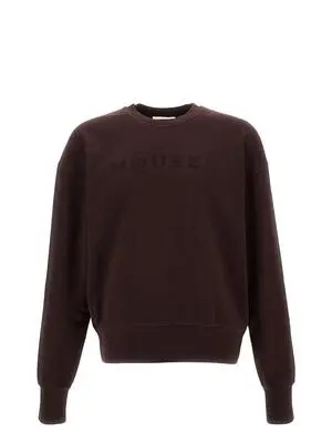 Alexander McQueen Crewneck Sweatshirt - Brown