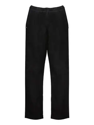 JAPAN RAGS Nikko Logo-patch Elasticated Trousers - Black