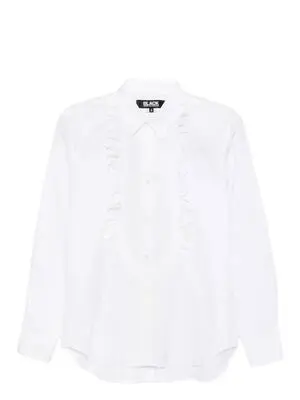 BLACK COMME DES GARÇONS Ruffled Shirt - White