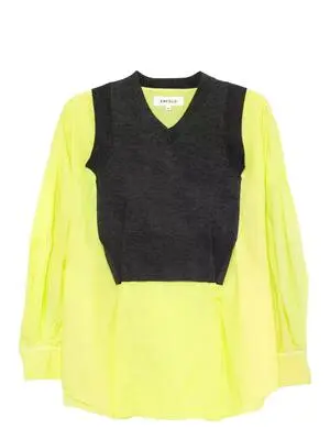 ENFOLD Cotton Top - Yellow