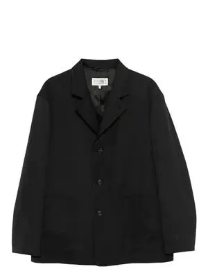 MAISON MARGIELA Single-breasted Blazer - Black