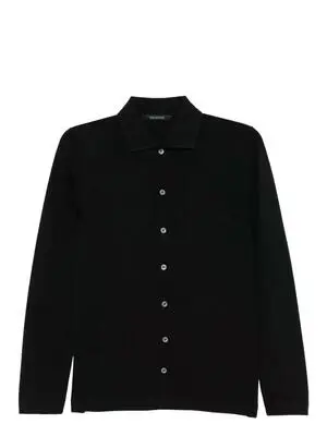 Tagliatore Buttoned Shirt - Black