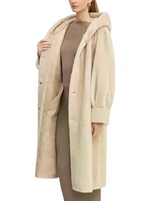 Luisa Spagnoli Savelli Buttoned Coat - Neutrals