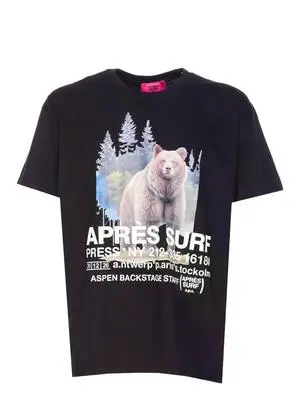 APRÈS SURF Makalu Crewneck T-shirt - Black