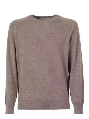 KANGRA Crew-Neck Triangle Sweater