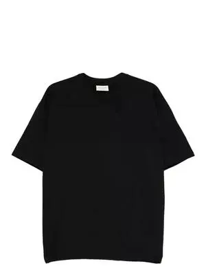 YES LONDON Crew-neck T-shirt - Black