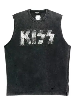 Dsquared2 X Kiss Studded Tank Top - Grey
