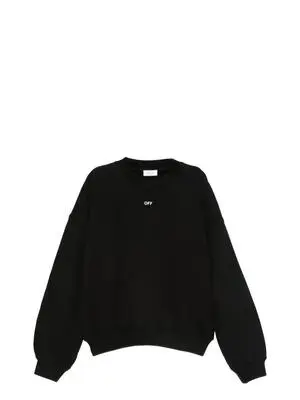 Off-White Logo-print Sweatshirt - Black