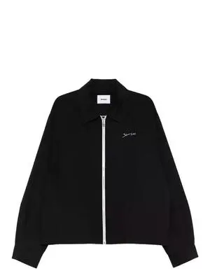 BONSAI Zip-up Shirt - Black
