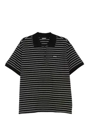 Remain Birger Christensen Piqué Polo Top - Black