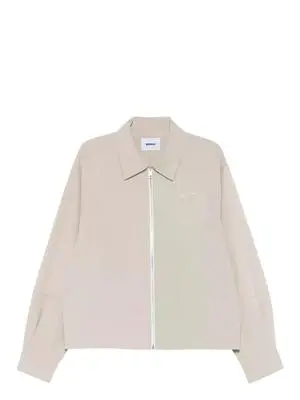 BONSAI Zip-up Shirt - Neutrals
