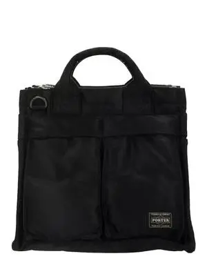PORTER-YOSHIDA & CO Zip-pocket Tote Bag - Black
