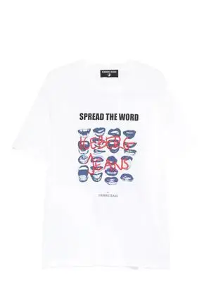 Iceberg Mouth-print T-shirt - White