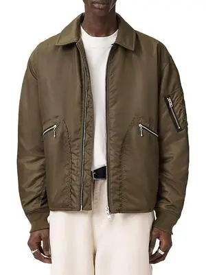 ALLSAINTS Fallon Bomber - Khaki Brown