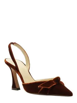 ALEXANDRE BIRMAN Clarita Pointed Pumps Cuoio