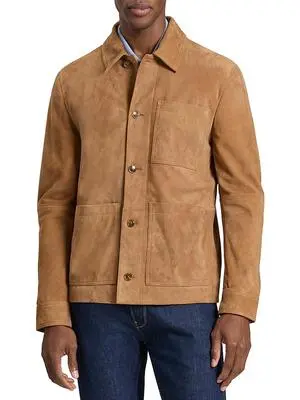 Ted Baker London Leather Wally Jacket - Caramel