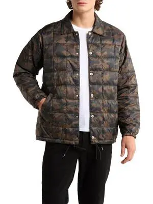 Taion Packable Down Coach Jacket Regular Camo