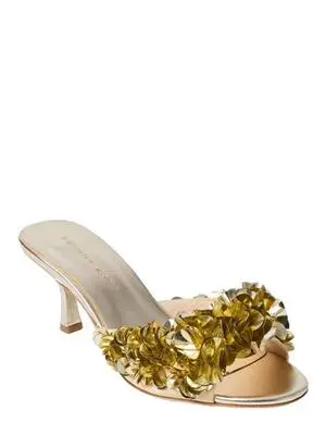 Jack Rogers Crown Slide Sandal Gold