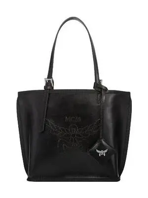 Mcm Himmel Shopper In Mirum - Black