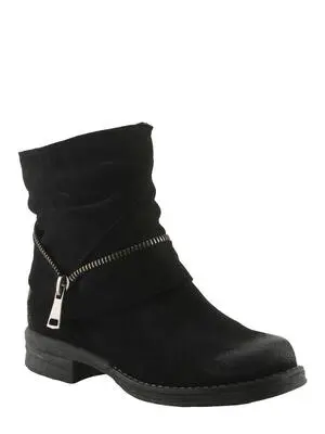 SPRING STEP SHOES Mazure Bootie - Black Suede