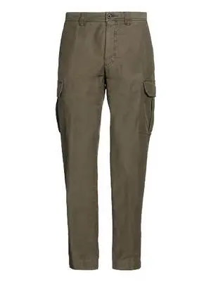 Incotex Slowear Military Cargo Pants - Green