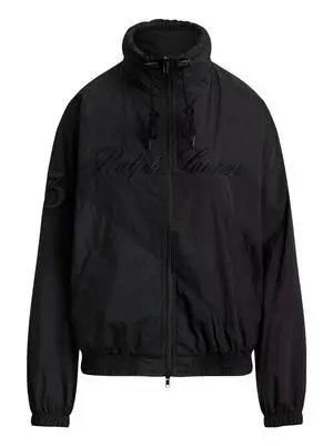 Polo Ralph Lauren Embroidered Logo Panelled Jacket - Black