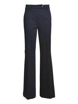 True Royal Buttoned Trousers - Blue
