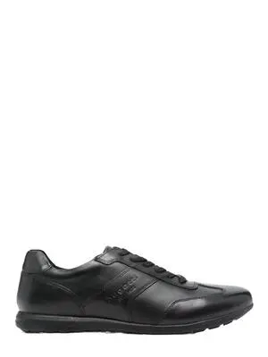 BUGATTI Lace-up Leather Sneakers - Black