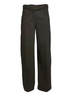 True Royal Belted Trousers - Brown