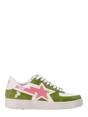 A BATHING APE® Star-lightning Sneakers - Green