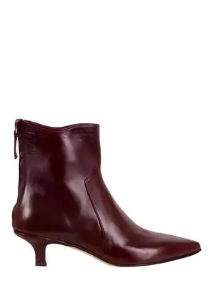POMME D´OR Pointed-toe Zip Boots - Red