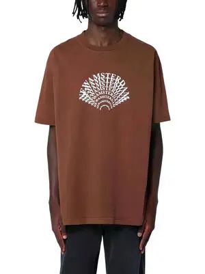 NEW AMSTERDAM SURF ASSOCIATION Cotton T-shirt - Brown