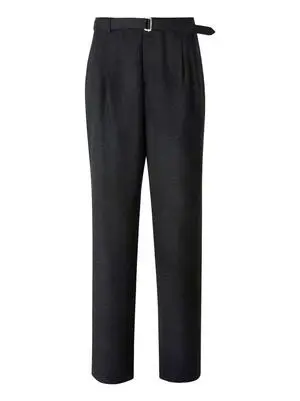Canali Buttoned Dress Trousers - Grey
